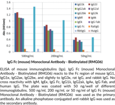 IgG Fc (mouse) Monoclonal Antibody - Biotinylated (RMG06)
